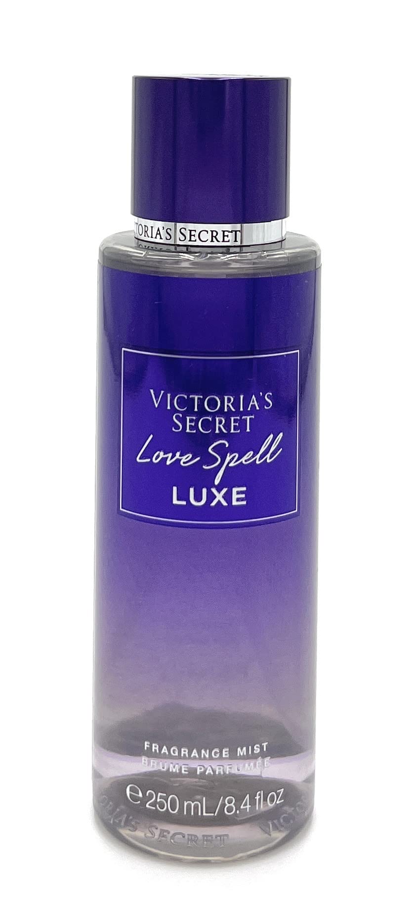 Victoria's Secret Love Spell Luxe Fragrance Mist, Purple, 8.40 Fl Oz (Pack of 1), 8.4 fluid_ounces