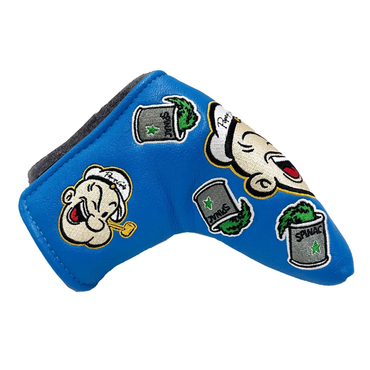 Popeye Golf Blade Golf Putter Headcover, Blue