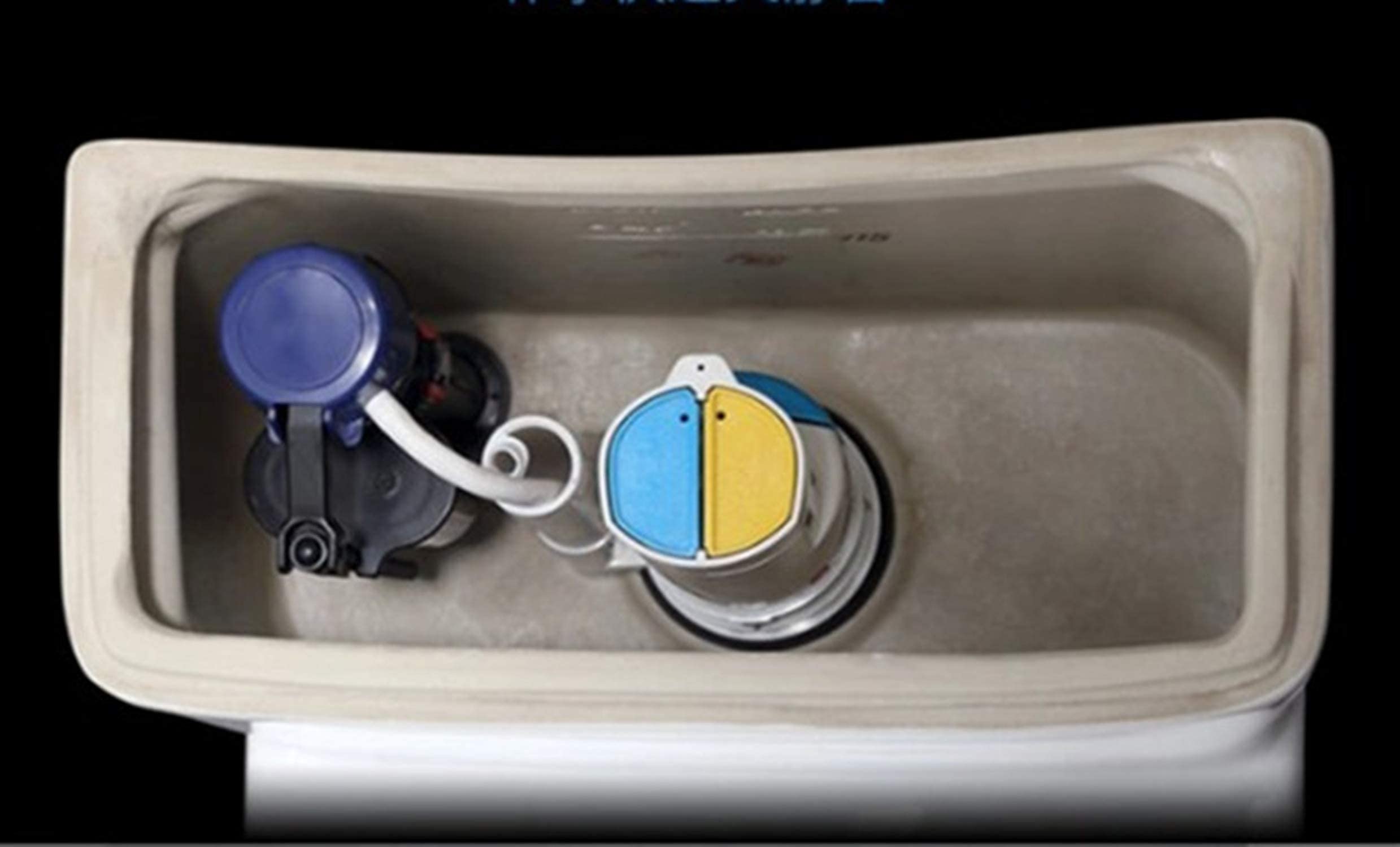 Toilet Flush Valves 2-Inch Replacement Valve Kit Assembly for One Piece Dual Flush Drain Valve Repair Compatible with TOTO THU338N
