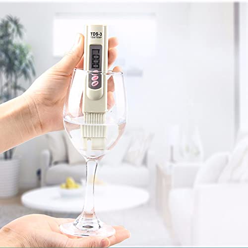 SHENGAO Water Quality Tester with TDS Tester Pen,Water Electrolyzer Water Quality Tester TDS Tester Electrolyzer Quick Water Quality Testing Water Test Meter for All Kinds Water