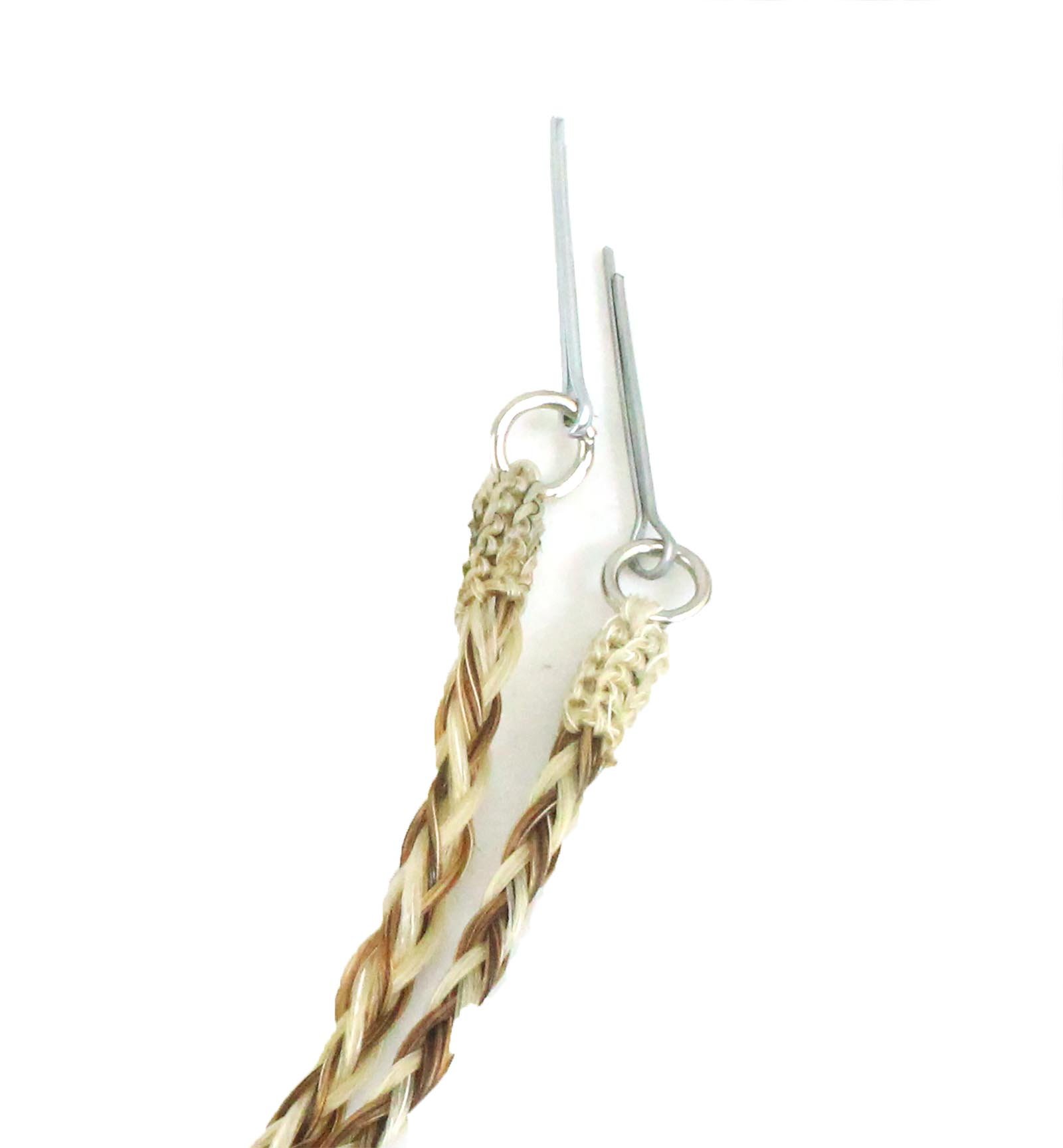 M&F Western Products Womens 0296232 Blonde/Braided Horse Hair Tassel Stampede String