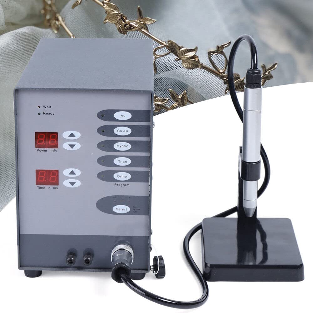 TFCFL Jewelry Spot Welder,CNC Spot Welding Machine,Automatic CNC Spot Welder Professional Welding Machine Pulse Argon Arc Welder Kit,Jewelry Repair Machine,110V 60HZ