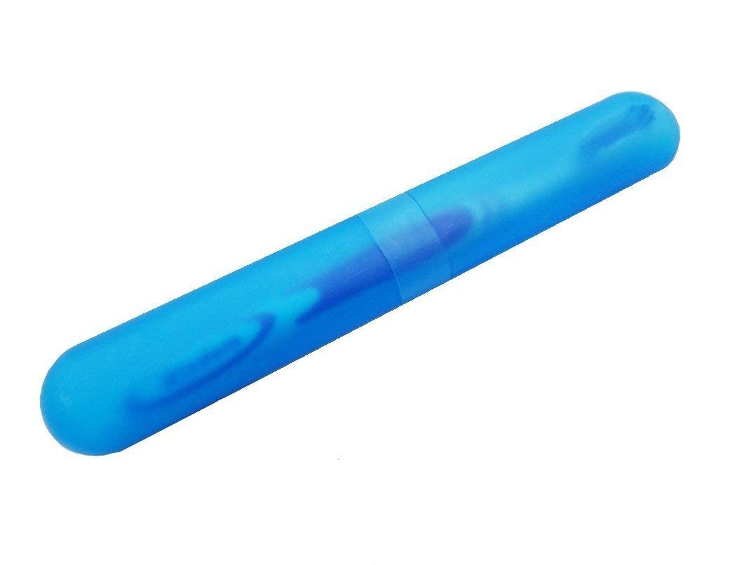 U-M PULABO Useful and practicalPortability Travel Toothbrush Holder Case Protective Case Blue Superior Quality