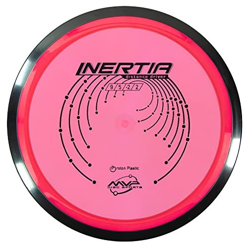 MVP Disc Sports Proton Inertia Disc Golf Distance Driver (170-175g / Red)