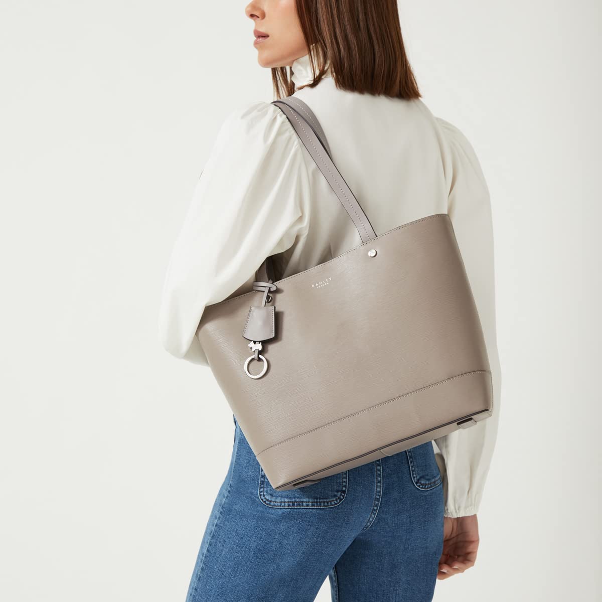 RADLEY London Isabella Way - Large Open Top Tote (ASH)