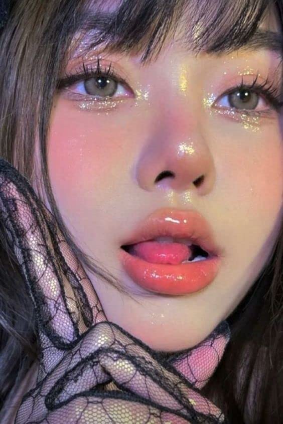 YIXIXI Korean Makeup Glitter Clear Llip Gloss Oil Set 10-Color Long Lasting Waterproof Lip Glaze Kit