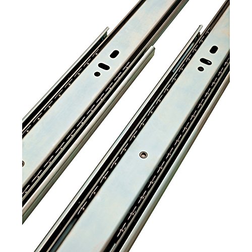 LIBERTY 941605 Soft-Close Ball Bearing Drawer Slide, 16-Inch, Zinc Plated (2 Pieces)