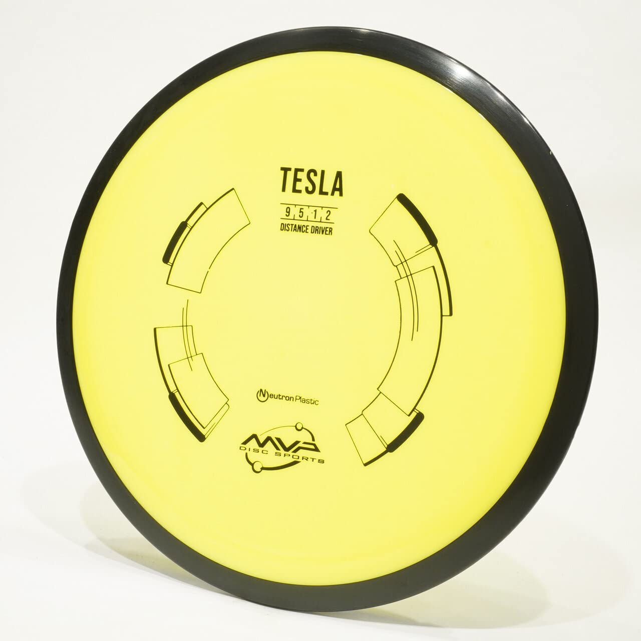 MVP Tesla (Neutron) Driver Golf Disc, Pick Color/Weight [Stamp & Exact Color May Vary] White 160-166 Grams