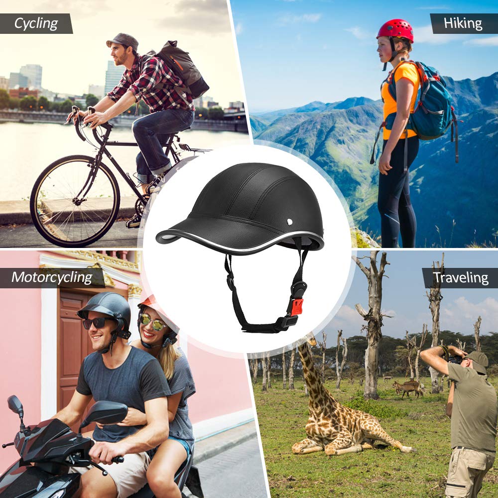 Lixada Baseball Cap Waterproof Protection Quick Release Men Women Baseball Cap Red