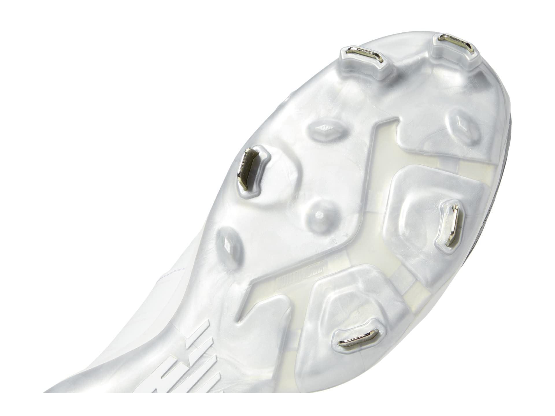 New Balance Women's Fuse V3 Metal Pitch Softball Shoe, White/White, 7