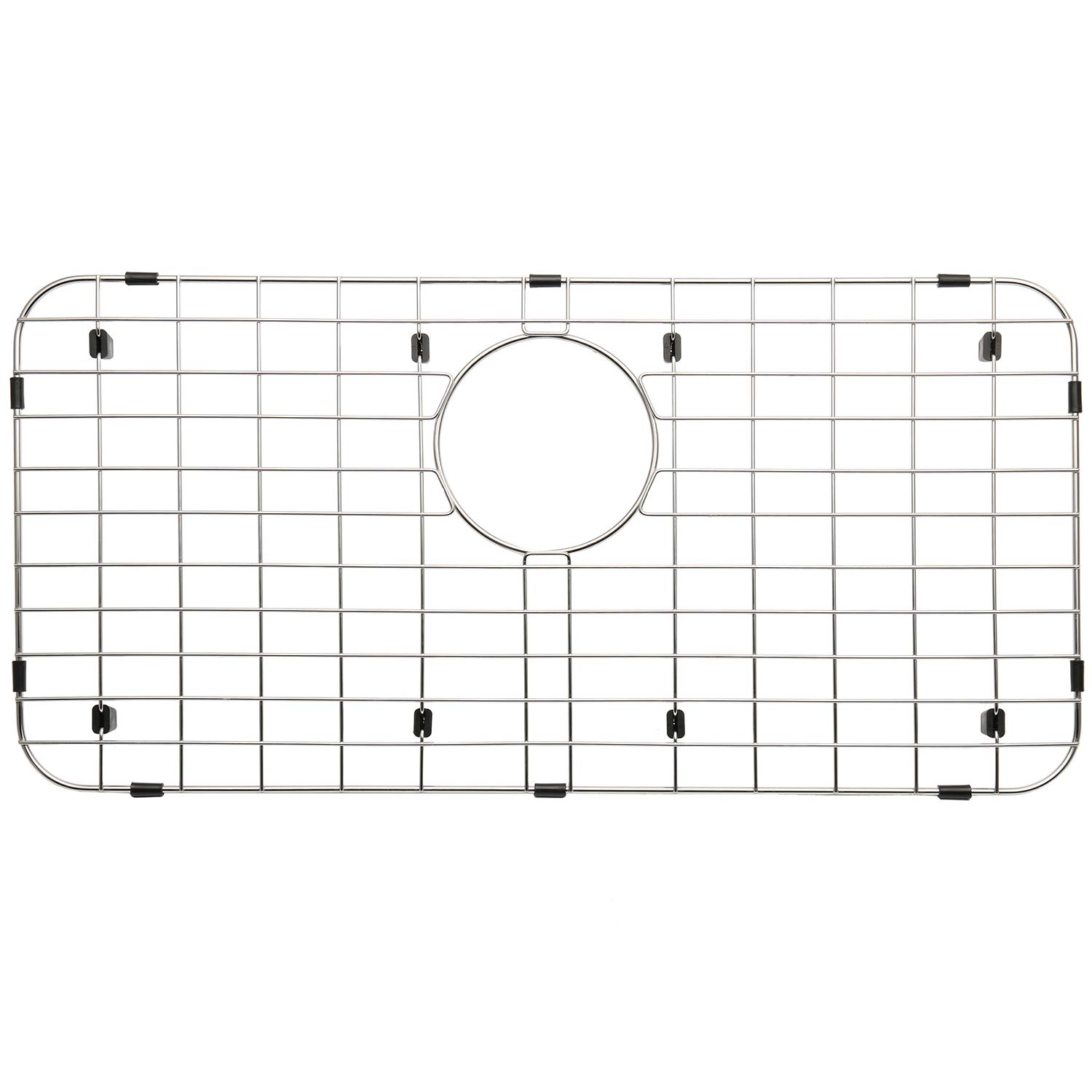 Serene Valley 25-1/4" X 12-1/2“ Sink Grid, Rear Drain with Corner Radius 1-1/2", NLW2513R