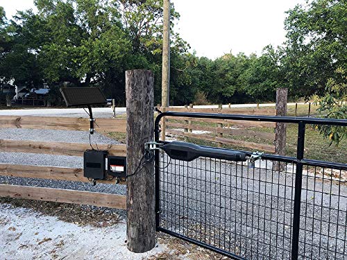 SolarEnz 10 W Solar Panel Mount Bracket Charger for Automatic Solar Gate Opener Systems Solar Panel Electric Fence Kit