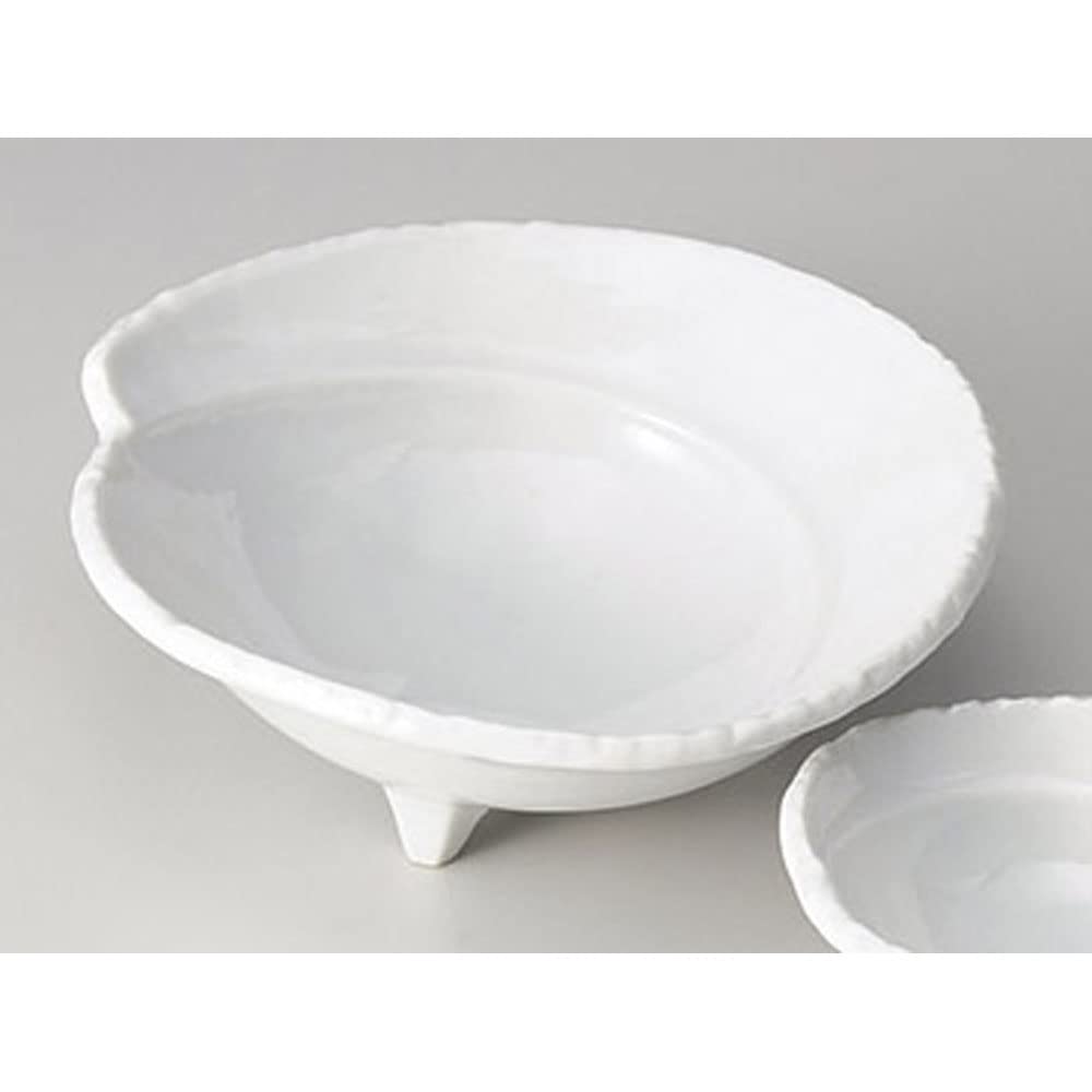 山下工芸(Yamashita kogei) Yamasita Craft 46-9-676 White Ciel Three Foot Sashimi Pot