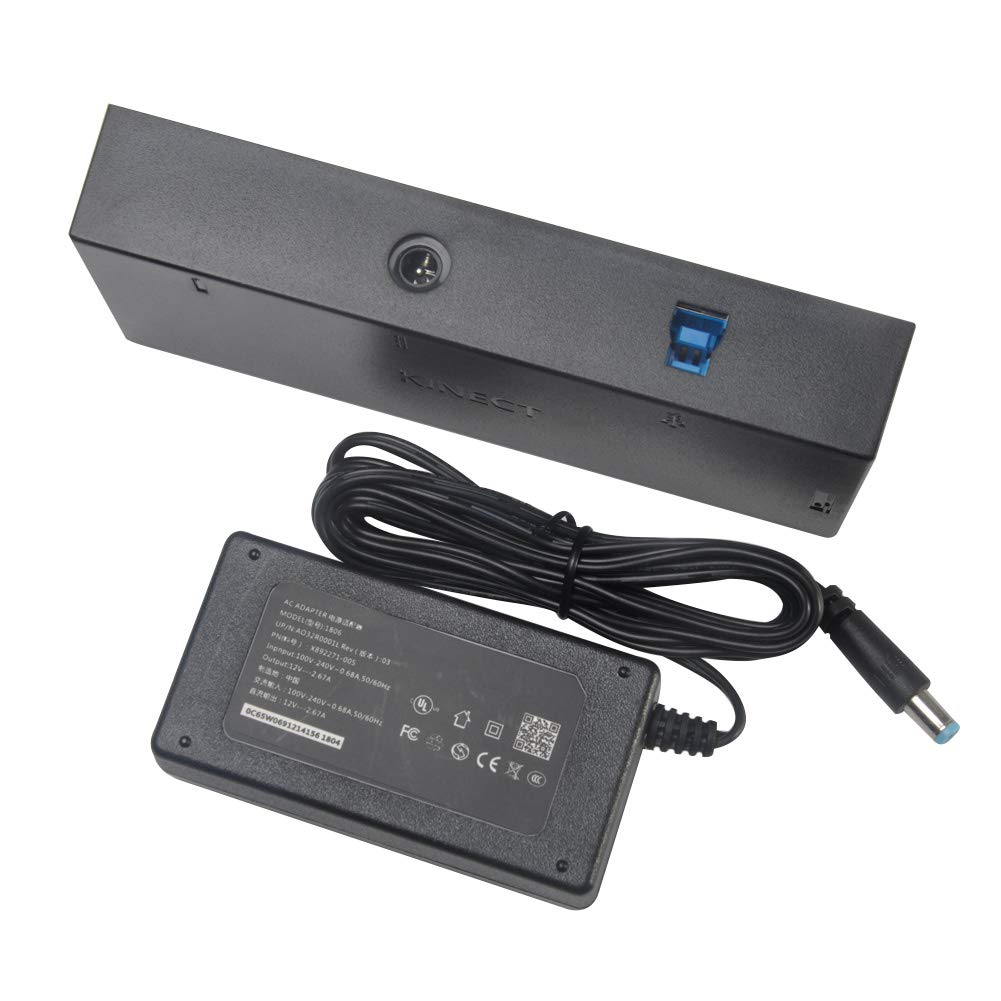 Kinect 2.0 Sensor Power Adapter USB 3.0 Adapter for Xbox One S Xbox One X Windows PC Support Windows 8/8.1/10 System