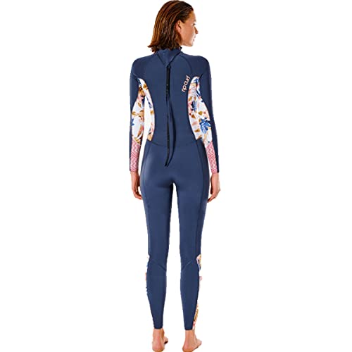 Rip Curl Dawn Patrol 3/2mm GBS Back Zip Womens Fullsuit 8784-Slate Rose 6
