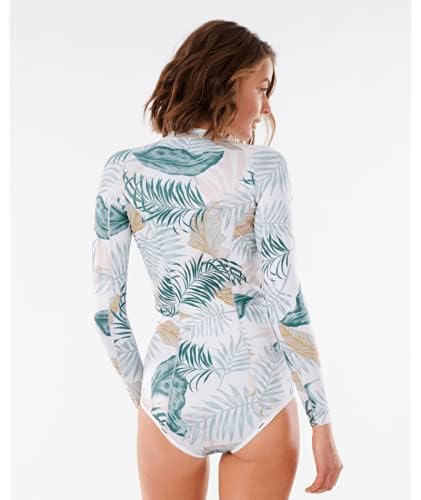Rip Curl G-Bomb Hi Cut LS Womens Springsuit 1000-White 6