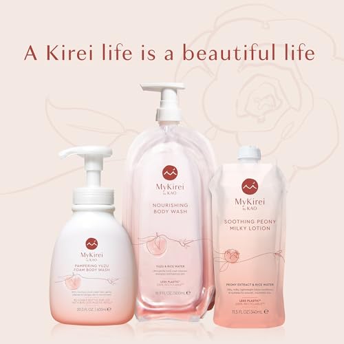 MyKirei by KAO Yuzu & Rice Water Nourishing Body Wash, 16.9 oz
