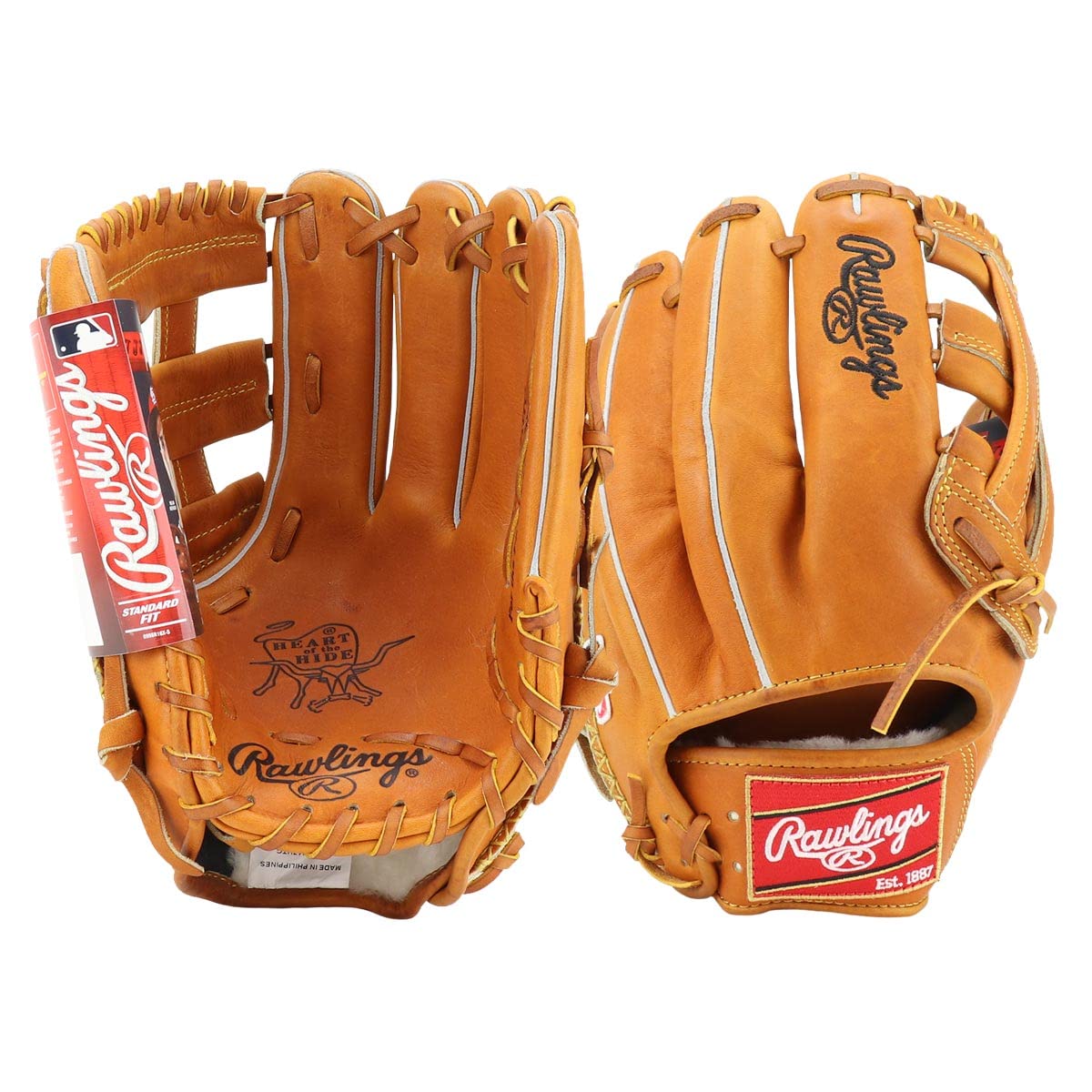 Rawlings Limited Edition Horween PROKB17HTG Kris Bryant Pattern 12.25" Baseball Fielder's Glove