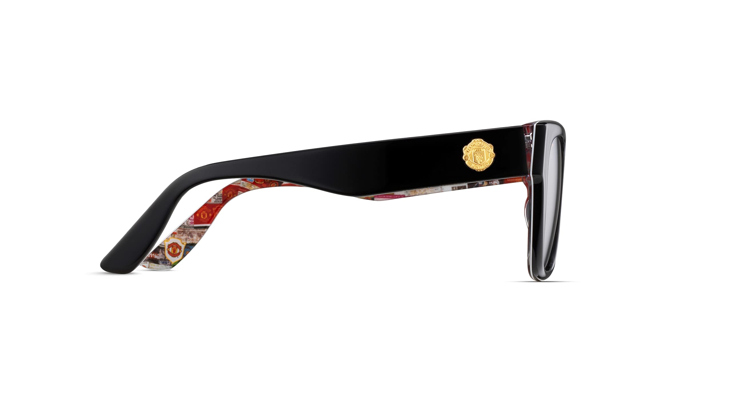 Maui Jim Men's and Women's Treble Polarized Classic Sunglasses, Black Gloss w/Treble Coll Int/Dual Mirror Silver to Black, Medium