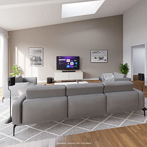 Roku Wireless Subwoofer (for Roku Streambars or Roku TV) (Renewed)