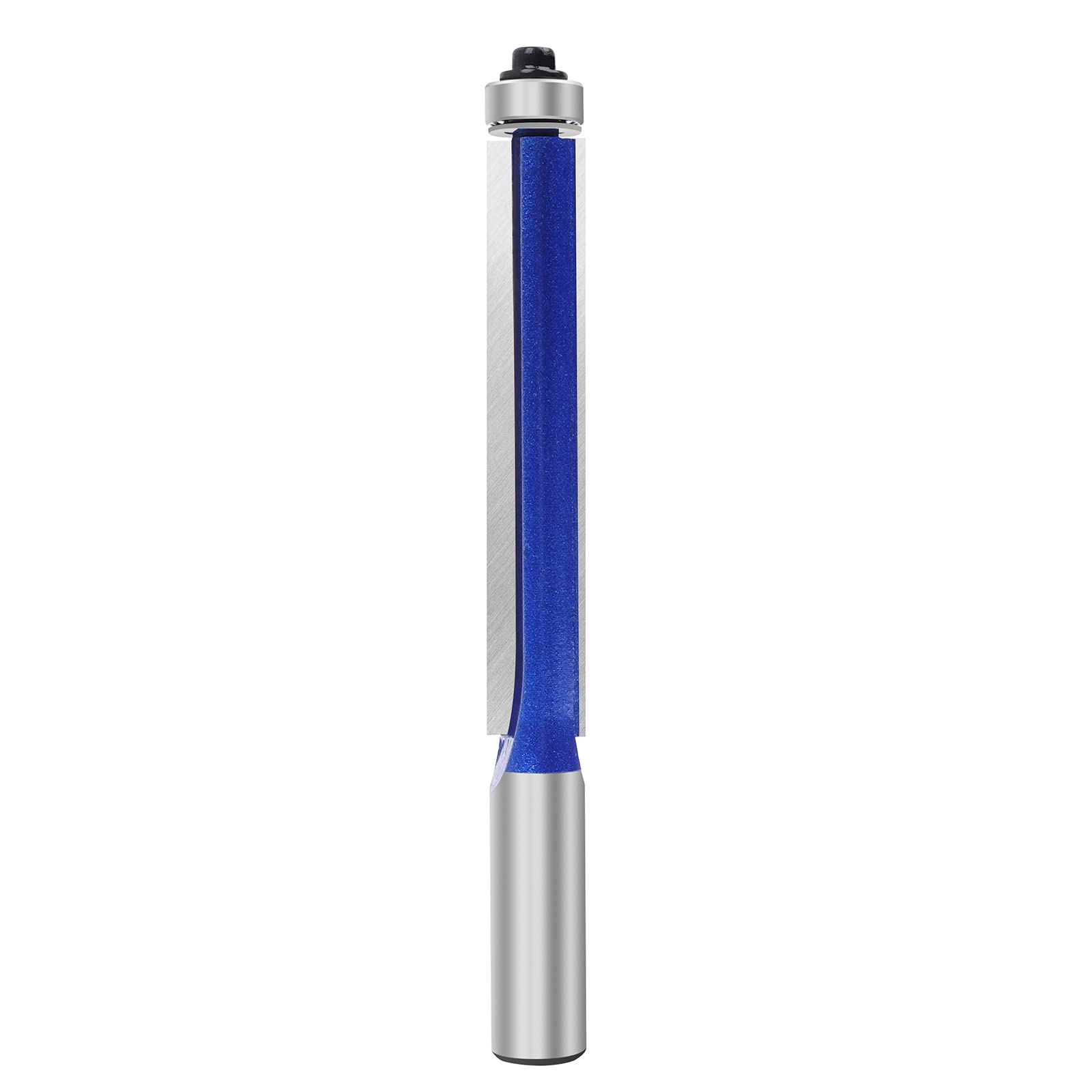 TOOLDO 3" inch Bearing Flush Trim Bit,C3 Carbide Flush Trim Router Bit, 1/2 inch Shank for Wood Router, for DIY, Woodworking Project, High Grade