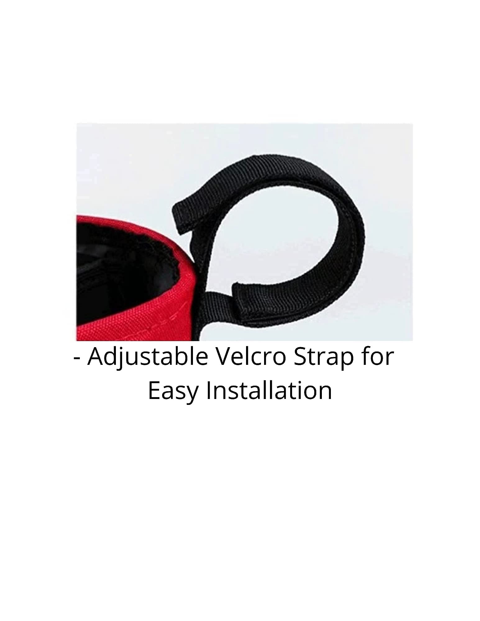 MySize Kidz Large Universal Stroller Organizer with Cup Holder and Front Zipper and adjustable straps, Large, For any stroller and Fits UppaBaby, BOB, Thule (Grey)