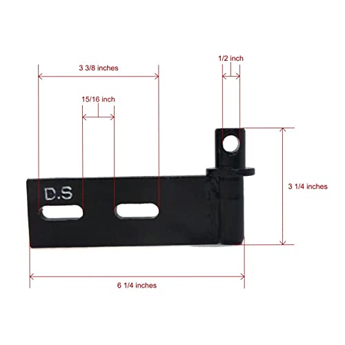 The ROP Shop | Heavy Duty Truck Snowplow Pro-Wing Blade Extension Kit for Snowdogg Plows