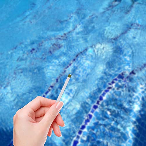 Total Water Hardness Test Strips. Each Strip Best and Reliable for Home Testing Pool, Spa, Aquarium, Drinking Water, Well. Easy to Compare Color Chart. Dip for Quality Accurate Results in Seconds.