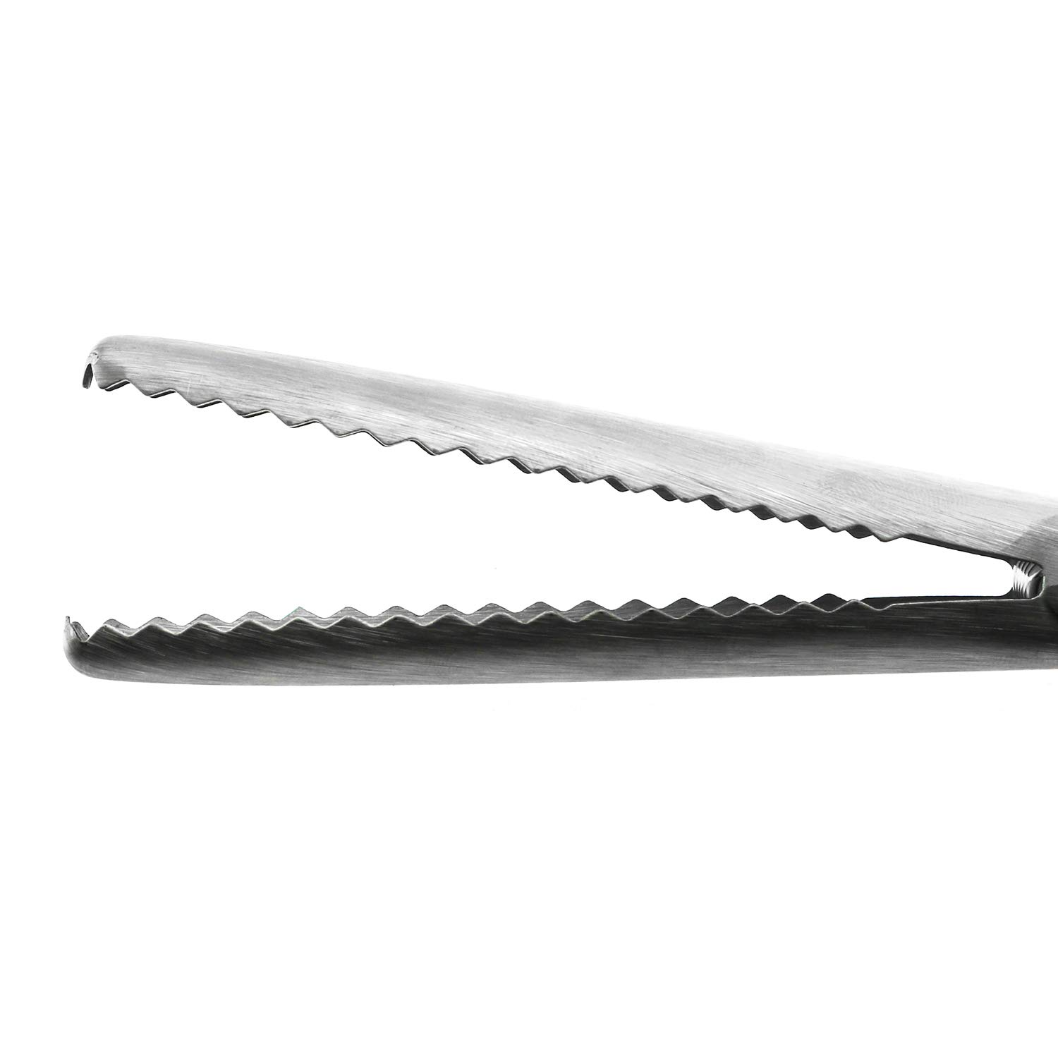 Ruiling 6pcs Heavy Duty Stainless Steel Alligator Clips, Jaw Sealing Clips, Fresh-Keeping Clamp and Airtight Seal Grip for Coffee and Food Bags