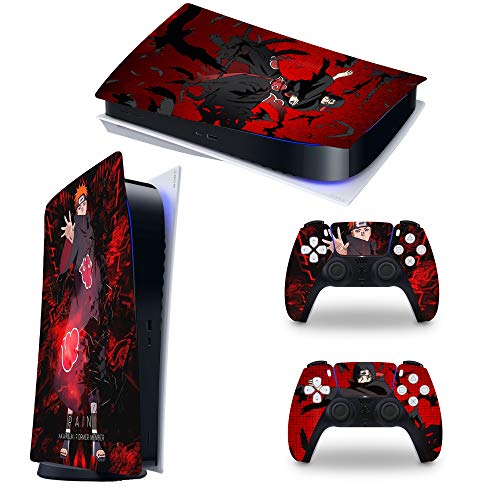 Ninja Village Leaf PS5 Digital Edition Console and Controller Skin Set - Playstation 5 Digital Edition Vinyl