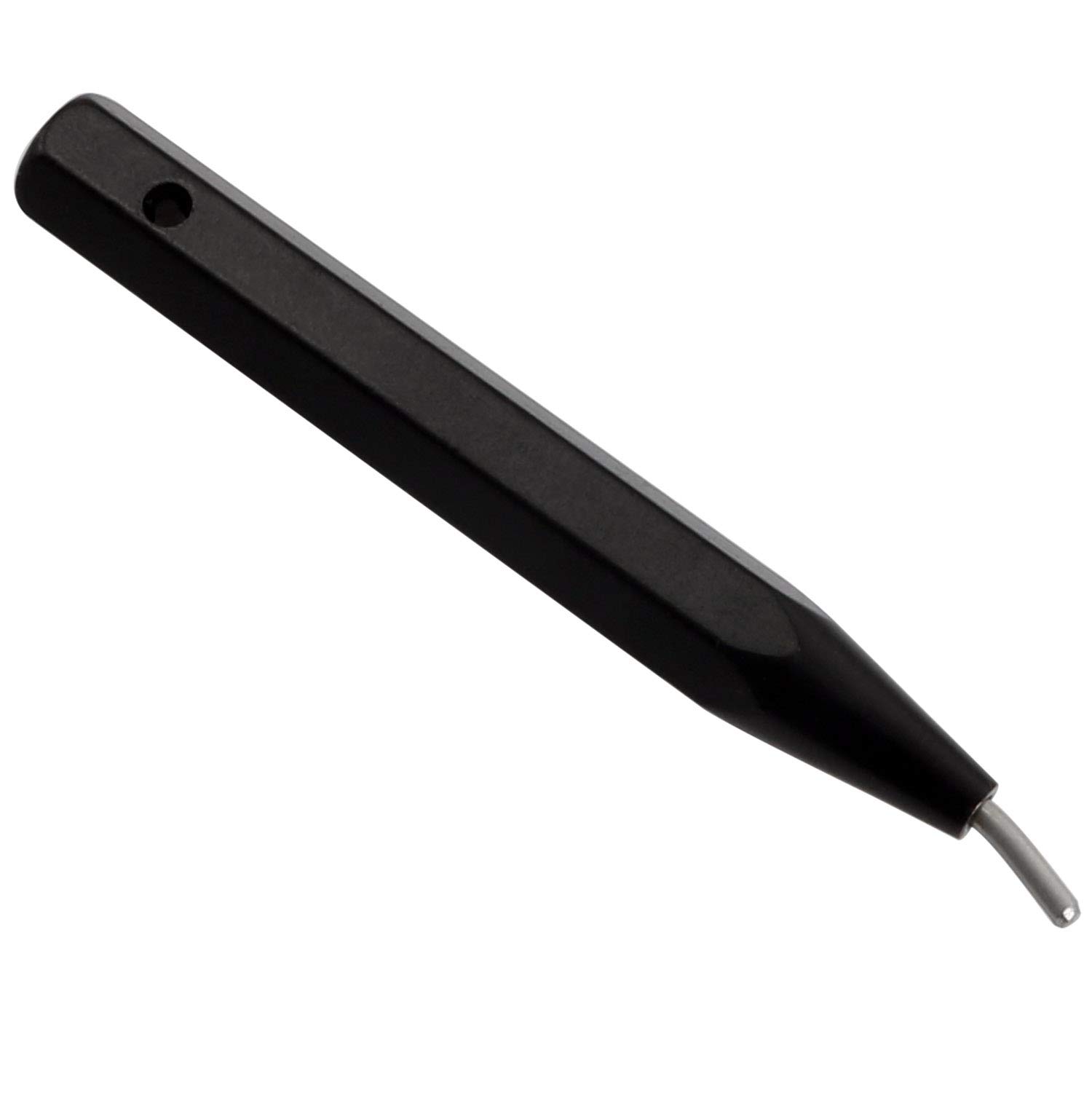 Longdex Chinrest Screwdriver 65x7x1.5mm Black Installing Violin Chin Rest Shaft Screw Driver Screw Wrench