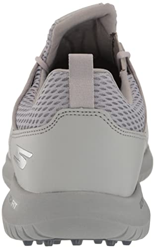 Skechers Men's Max Rover 2 Arch Relaxed Fit Spikeless Golf Shoe Sneaker, Gray, 11.5