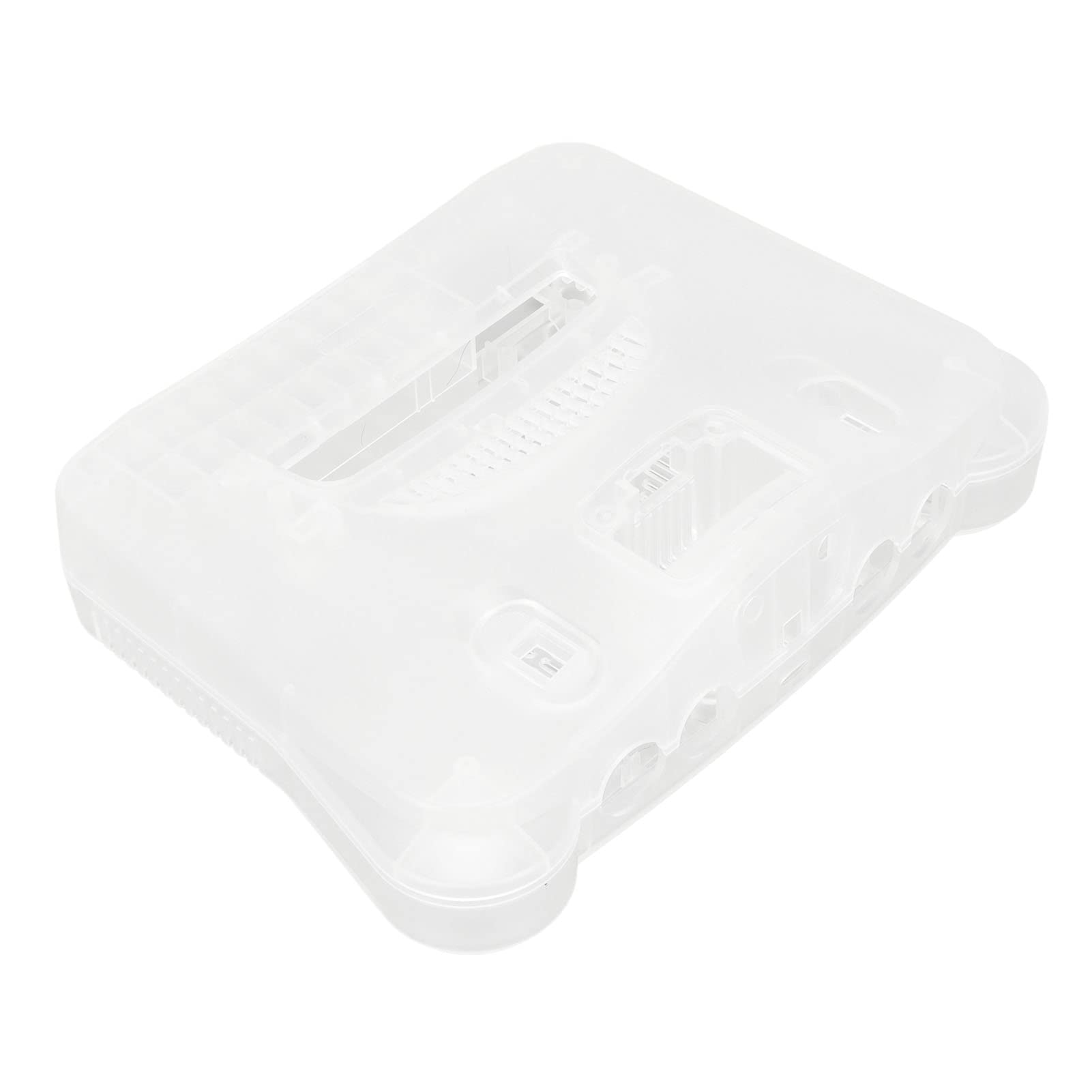 Replacement Translucent Clear Housing Case Multipurpose Retro Video Game Console Shell for N64 Retro Video Game Console