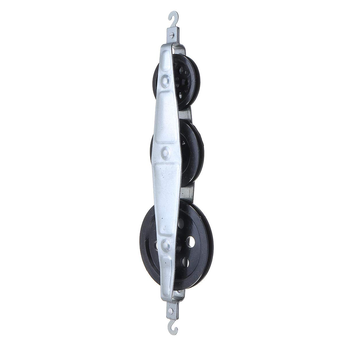 SGerste Mechanical Effect Mechanics Demonstration Pulleys Physical Laboratory Equipment Experiment Model 6Pcs/Set
