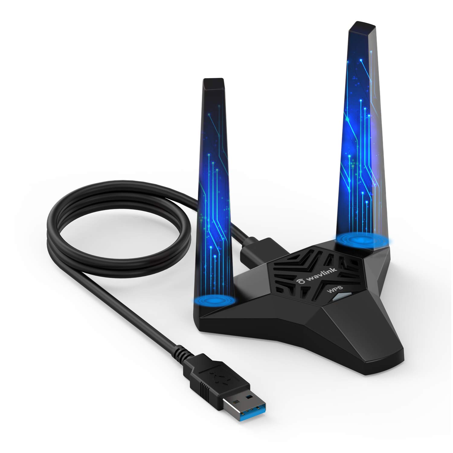 WAVLINK AX3000 PCIe WiFi Adapter, Next-Gen WiFi 6E Tri-Band with Bluetooth 5.2, Up to 3000Mbps with 6GHz, MU-MIMO, OFDMA, Ultra-Low Latency for Desktop PC, Supports Windows 11, 10 (64bit)