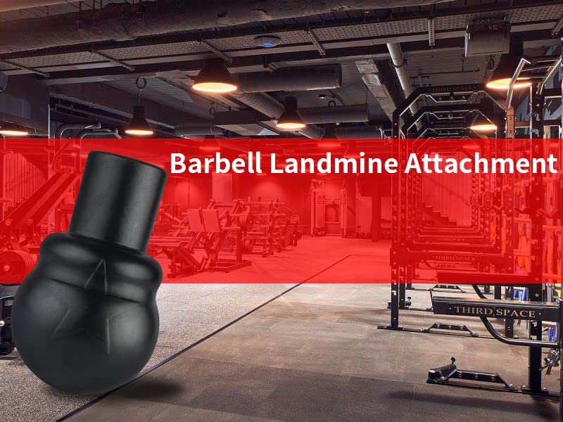 Landmine Attachment for Barbell by SEWD β Portable 2β Olympic Barbell Landmine Exercise Base for Presses, T Bar Row, Rotation, Split Squats and Home Gym Workouts