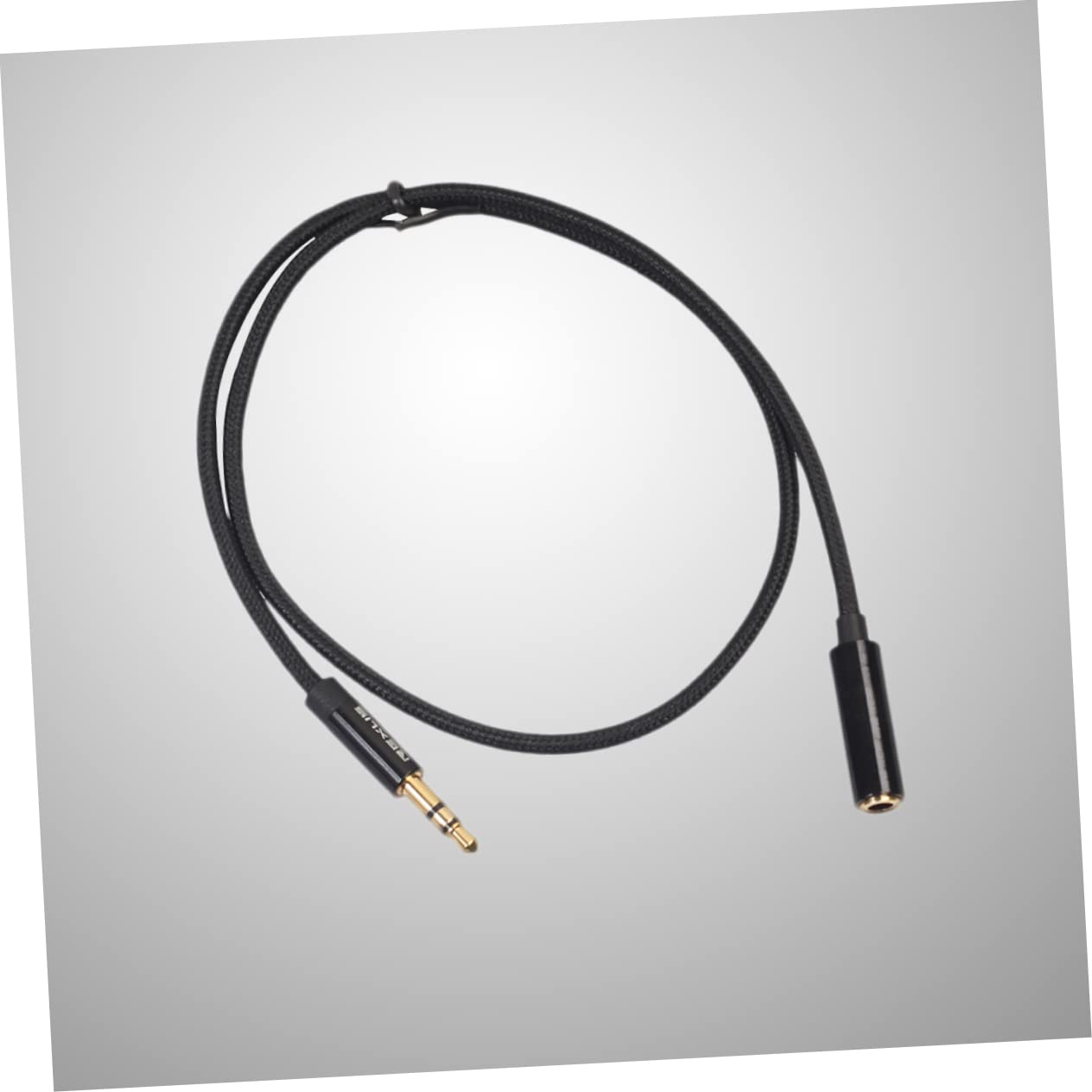 LIGHTAOTAO Cable Extension Cord Cable Splitter Headphone Cases Headphone Splitter Cable Case Headset Splitter Headphones Splitter Extension Cable Adapter Tyrant Gold