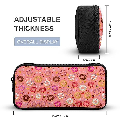 oallpu 3PCS Colorful Donut Backpack, Casual Lightweight Laptop Bag, Cartoon Shoulders Backpack Cute Daypack with Multiple Pockets(Colorful Donut)