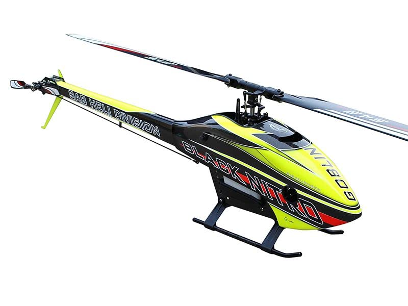 SAB Goblin 700 Nitro Iconic Edition - with Main and Tail Blades - HELIDIRECT