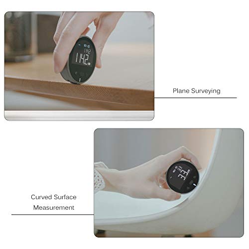 VISLONE Electronic Ruler 8 in 1 Range Finder 99m LCD Display High Accuracy Handheld Length Measuring Tool Long Standby Rechargeable Ruler
