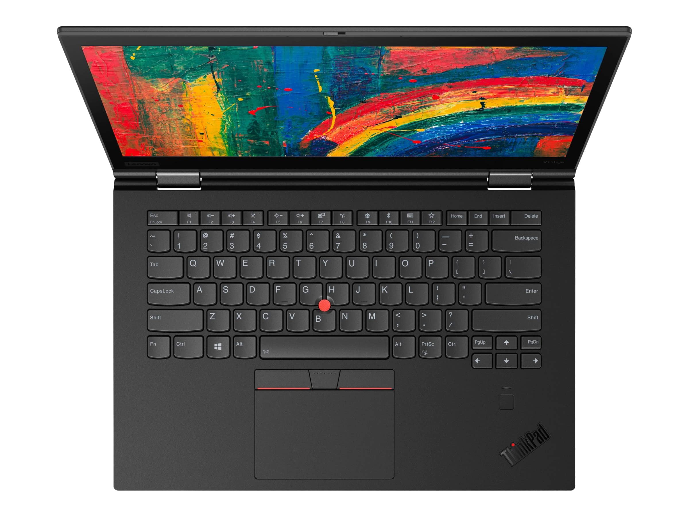 Lenovo ThinkPad X1 Yoga (3rd Gen) i7 8650U 1.9Ghz 14" 2-in-1 Convertible Laptop, 16GB RAM, 512GB NVMe PCIe M.2 SSD, FHD 1080p, Thunderbolt 3 USB-C, Webcam, Windows 10 Pro (Renewed)