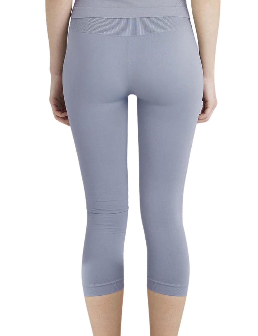 Pretty Polly Women's Eco Active Wear Capri Leggings, Purple (Blueberry), 2XL