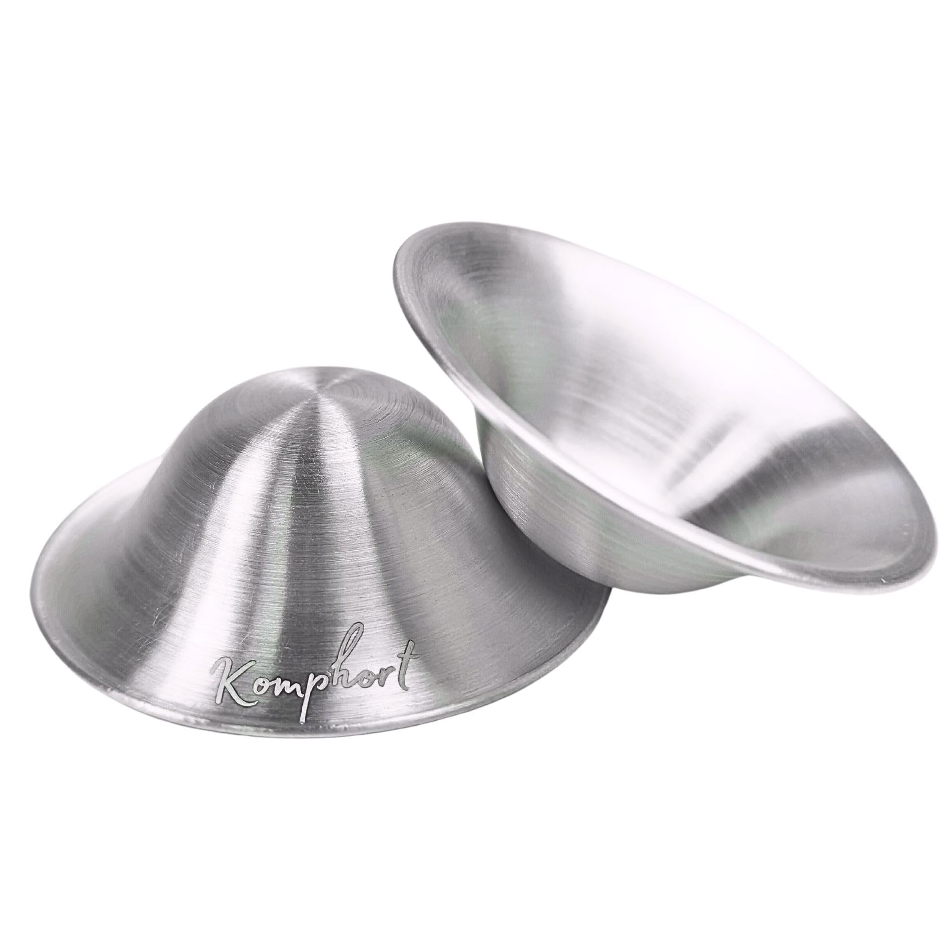 Nipple Shield Breastfeeding, Silver Nursing Cups for Sore Nipples, Silver Nipple Cups, Silver Nipple Covers Breastfeeding Supplies Newborn Must Haves, Nipple Guards, Metal Nipple Shields for Nursing