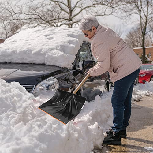 Snow Shovel Replacement Blade Snow Shovel Head Replacement: Snow Shovel Attachment Ash Scoop Dustpan Coal Shovel Plant Shovel for Gardening Home Ice Shovel