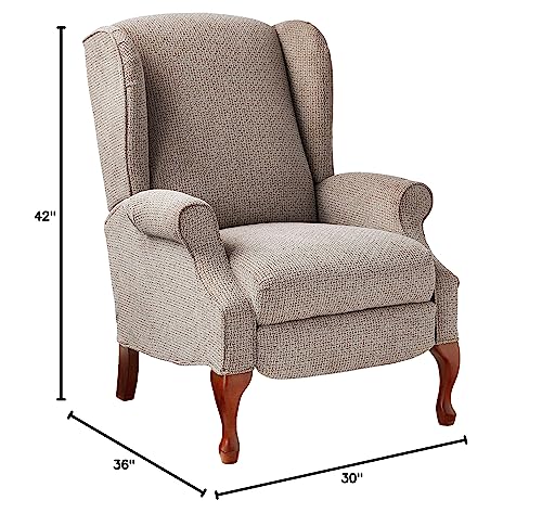 Lane Home Furnishings 6002-11 Glenrock Hi Leg Recliner, Mushroom