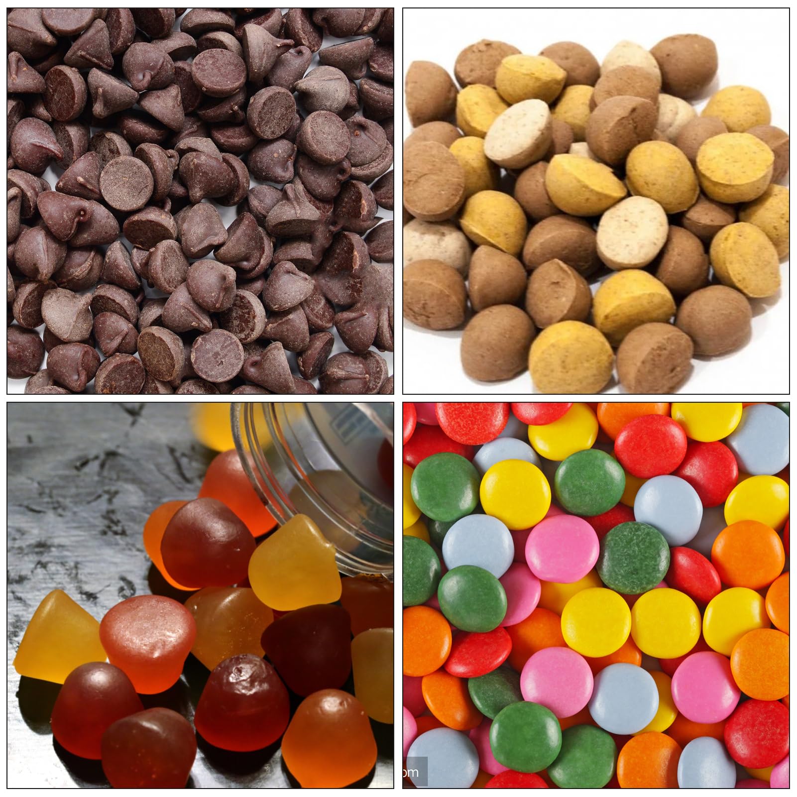 Palksky 468-Cavity Mini Round Silicone Mold/Chocolate Drops Mold/Dog Treats Pan/Semi Sphere Gummy Candy Molds for Ganache Jelly Caramels Cookies