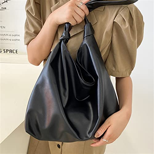 n/a Bag Female Retro Armpit Large Capacity Summer Simple Handbag Shoulder Messenger Dumpling Bag Female Tote Bag (Color : A, Size : 34.5 * 10 * 32CM)
