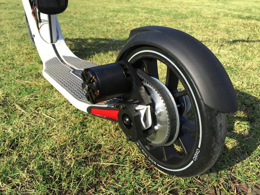 L-faster Scooter Conversion Kit for Town 9EF Customized Motor Device for Town 9 Scooter Lightest Scooter Drive (Kit with Motor)