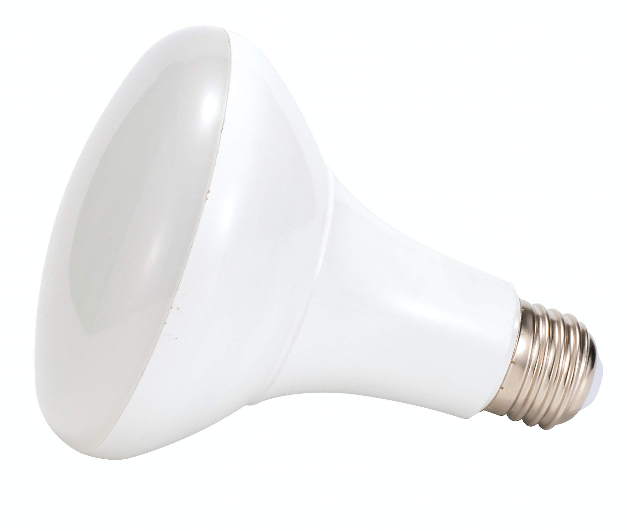 LIT-PaTH LED Lighting Bulb, BR30 10.5W (60W Equivalent) 650 Lumen, Dimmable, 105 Degree Beam Angle, Aluminum Injected Housing, 6-Pack (5000K-Daylight White)
