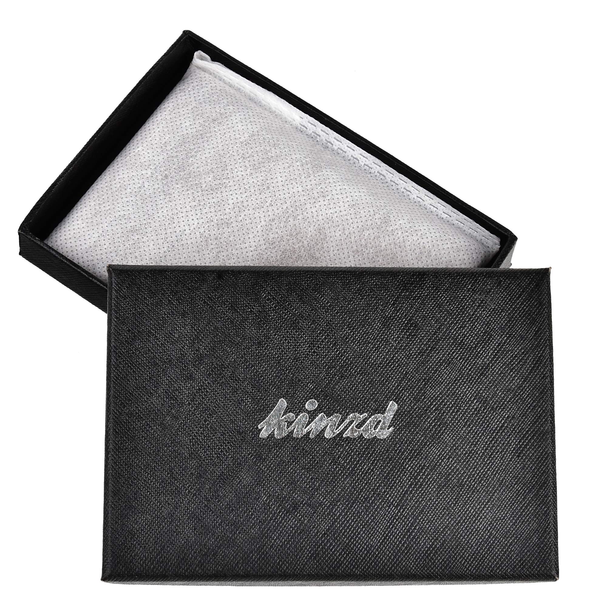 kinzd Waxed Oil Leather Wallet Minimalist Front Pocket Wallet For Mens Slim Thin Small Secure Rfid Blocking Credit Id Card Case Holder Coffee Wallet For Mens